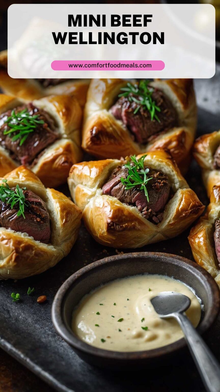 Mini Beef Wellington - Comfort Food Meals